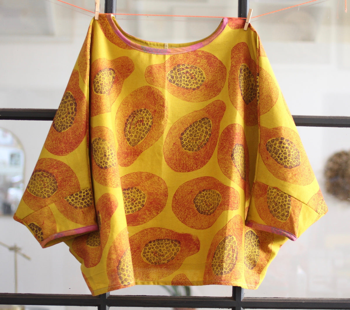August Collection Preview: Blockprinted Bevel Blouses – machinemachine